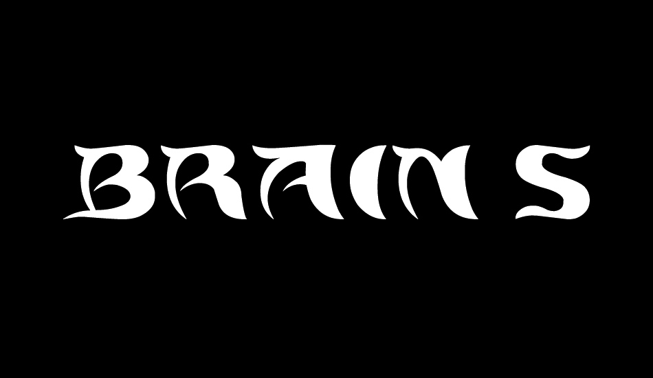 Brain Storm free font