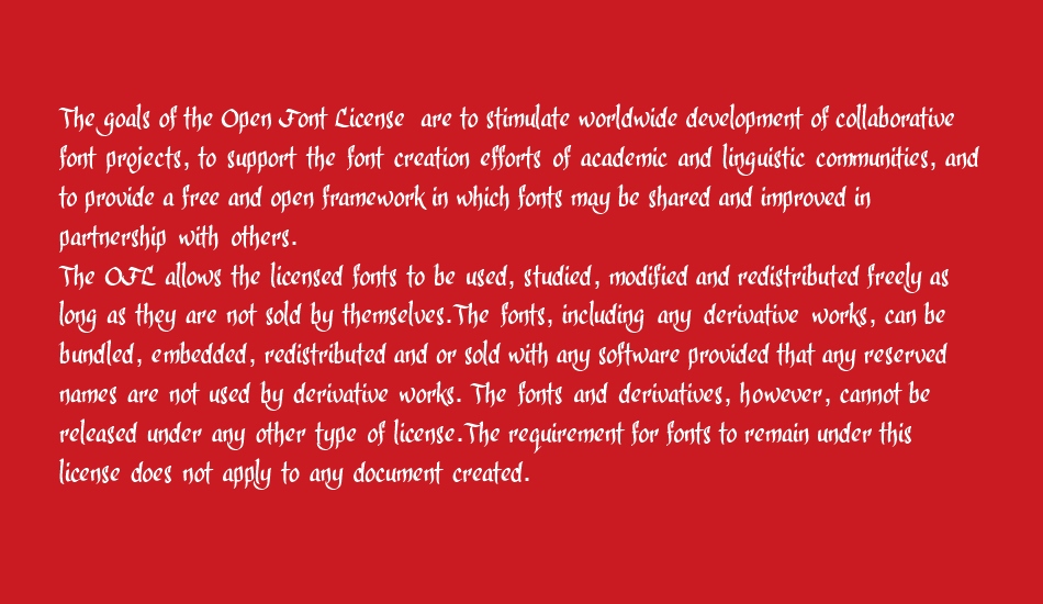 Calligra Phillip free font