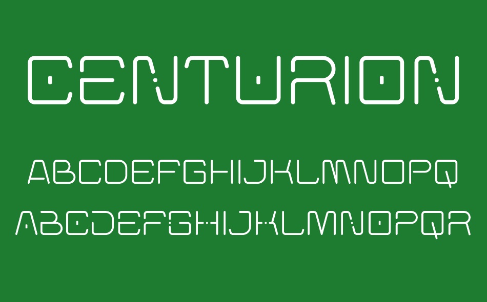 Centurion free font