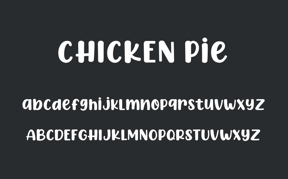 Chicken Pie free font