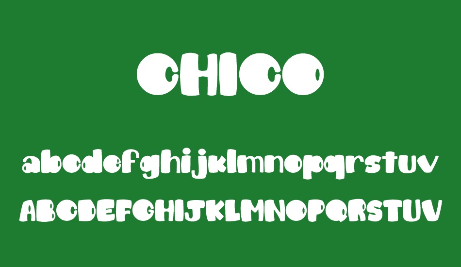 Chico free font