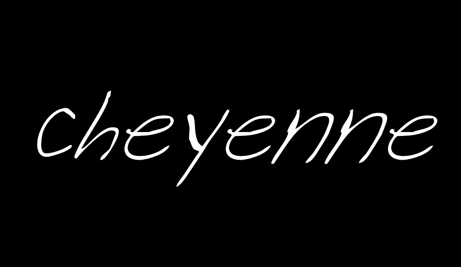 Cheyenne Hand free font