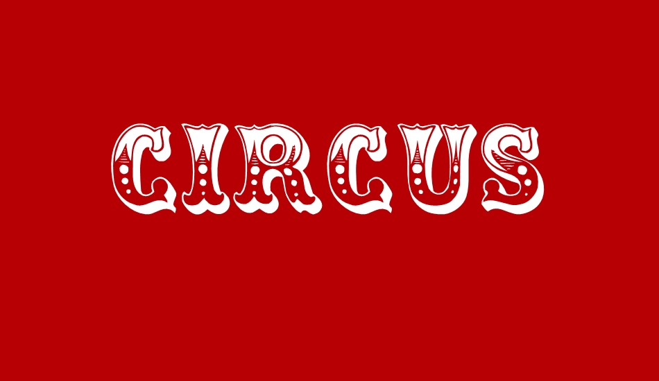 Circus free font