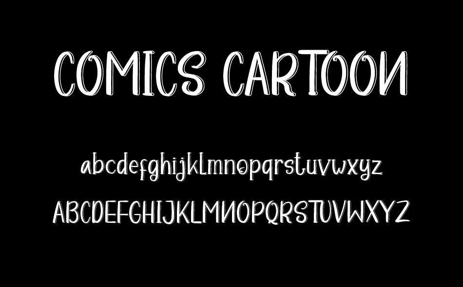 Comics Cartoon free font