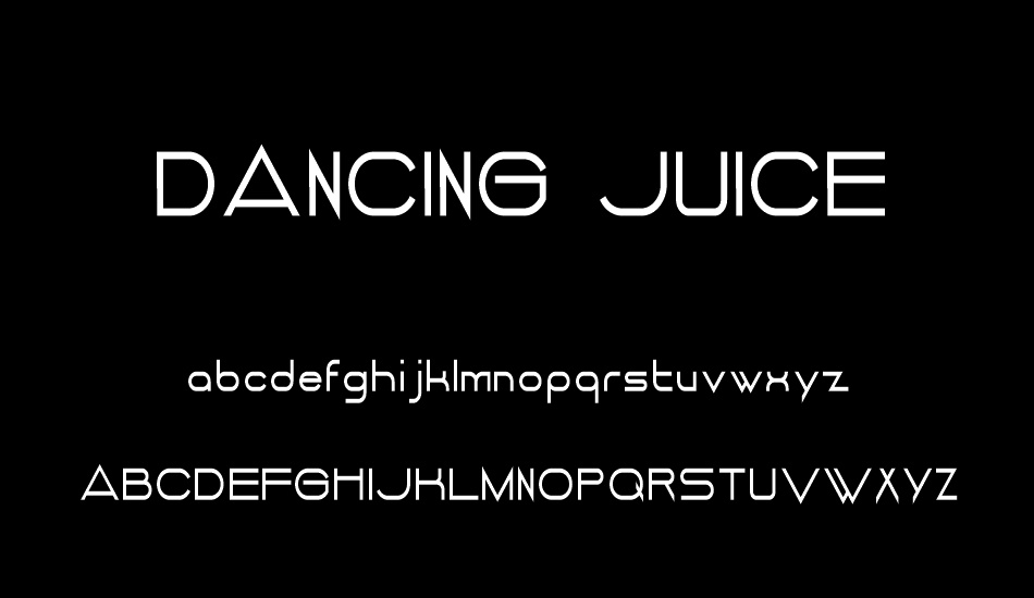 Dancing Juice free font