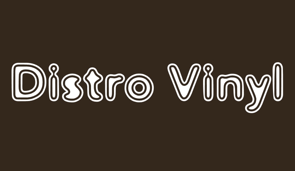 Distro Font Family free font
