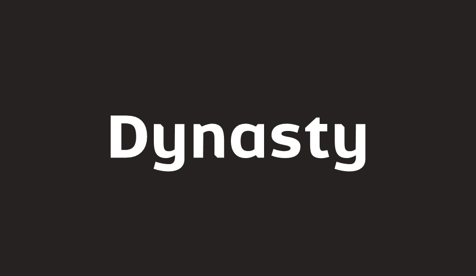 Dynasty free font
