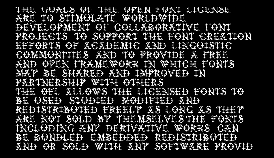 Elizabethan Initials TFB free font