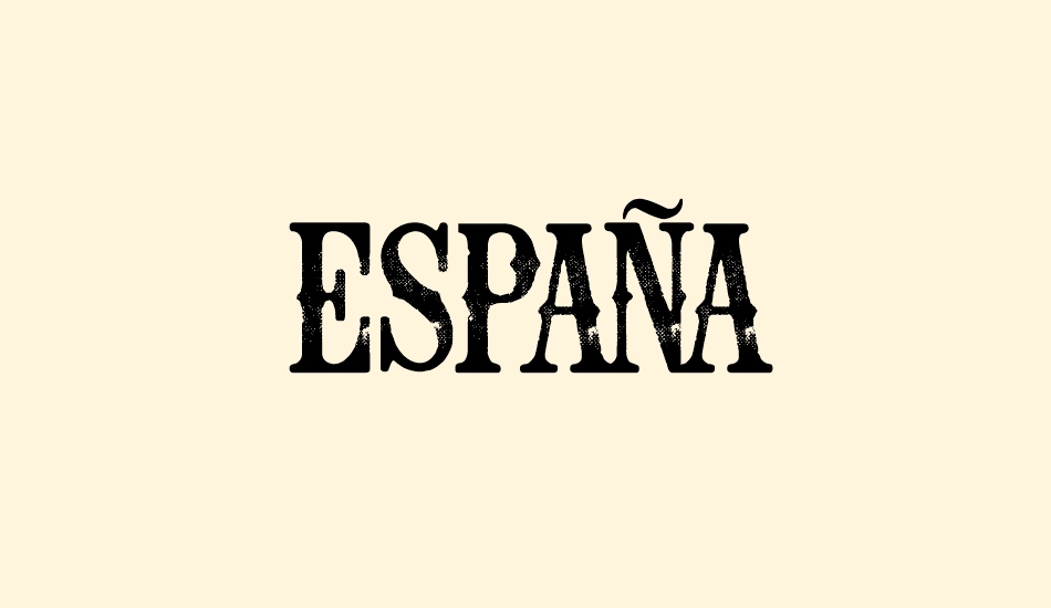 España free font