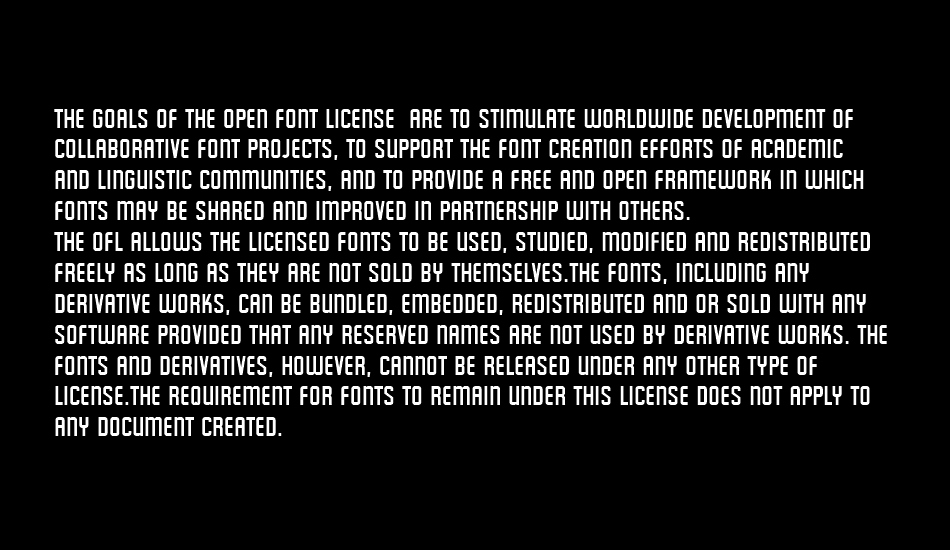 Featured Item free font