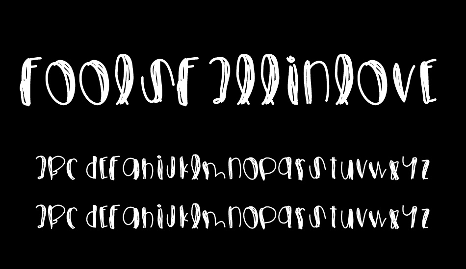 Fools Fall In Love free font