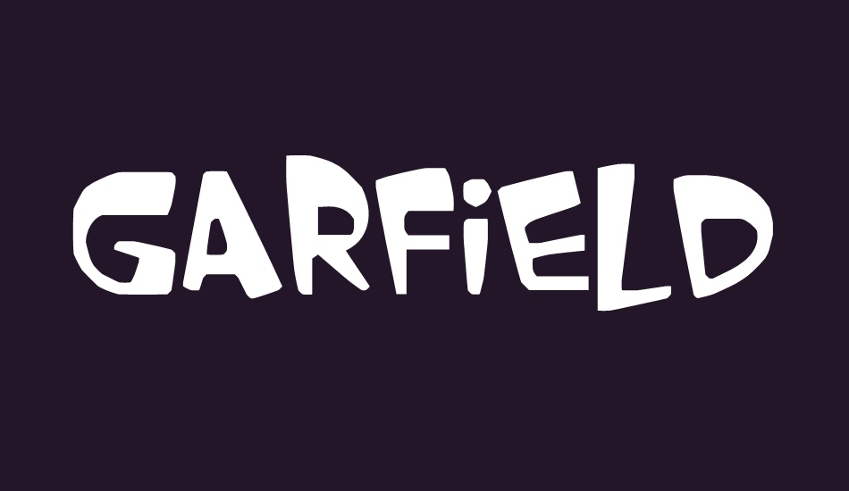 Garfield the Cat free font