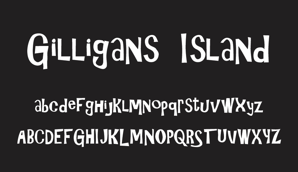 Gilligans Island free font