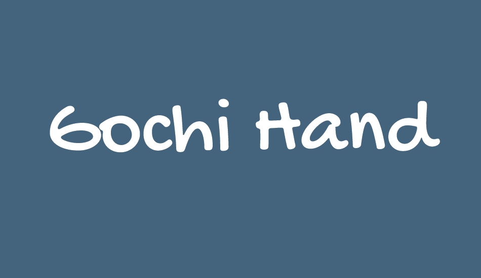 Gochi Hand Free Font Gochi Hand Free Font