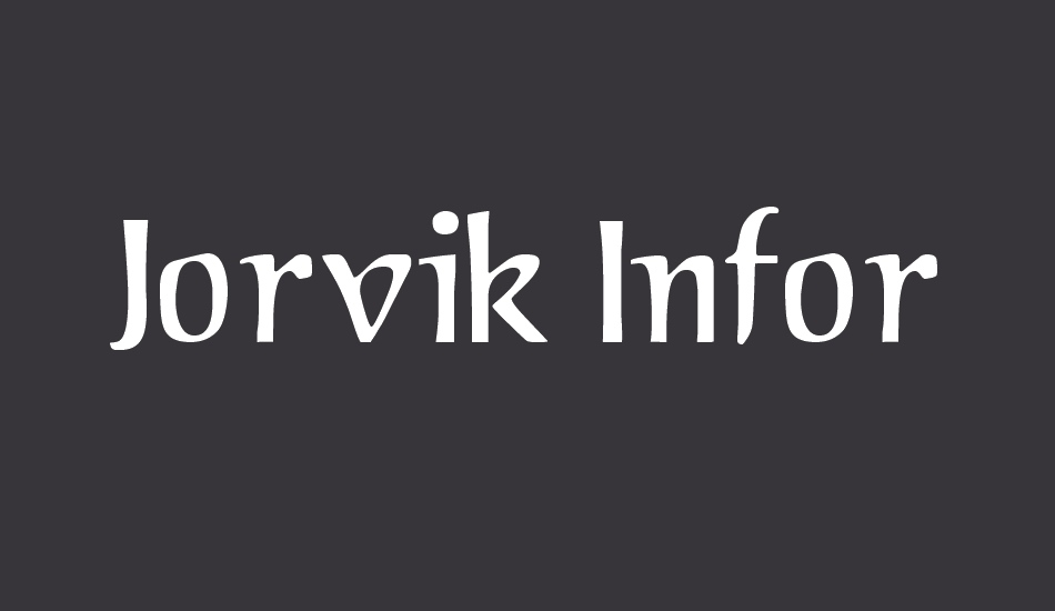 Jorvik Informal free font