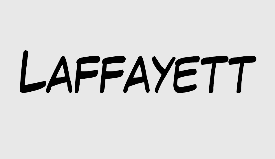 Laffayette Comic Pro free font