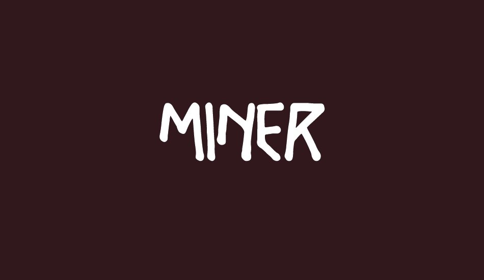 Miner free font