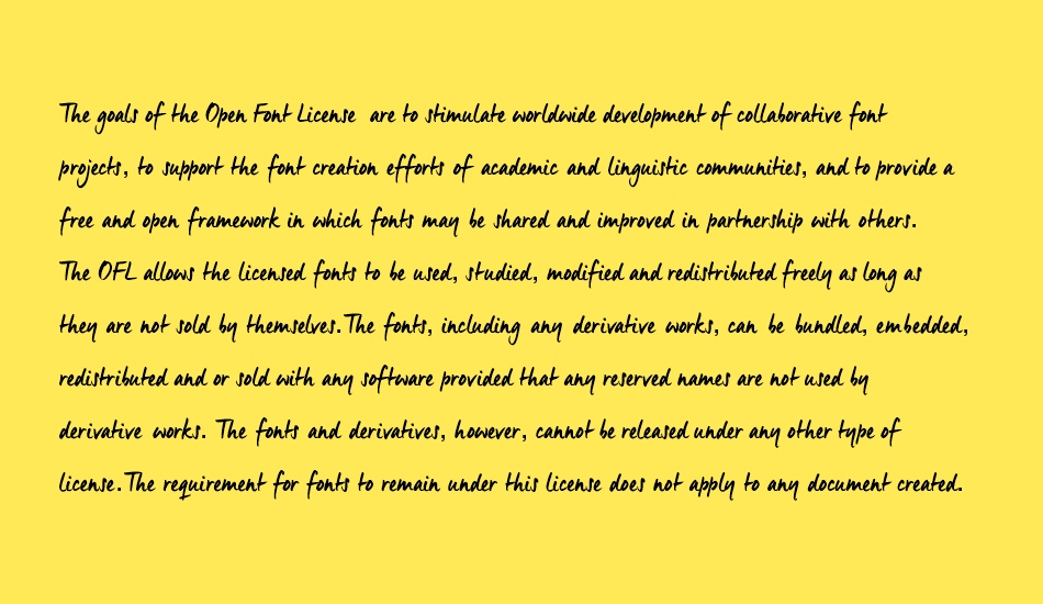 Manus Smooth free font