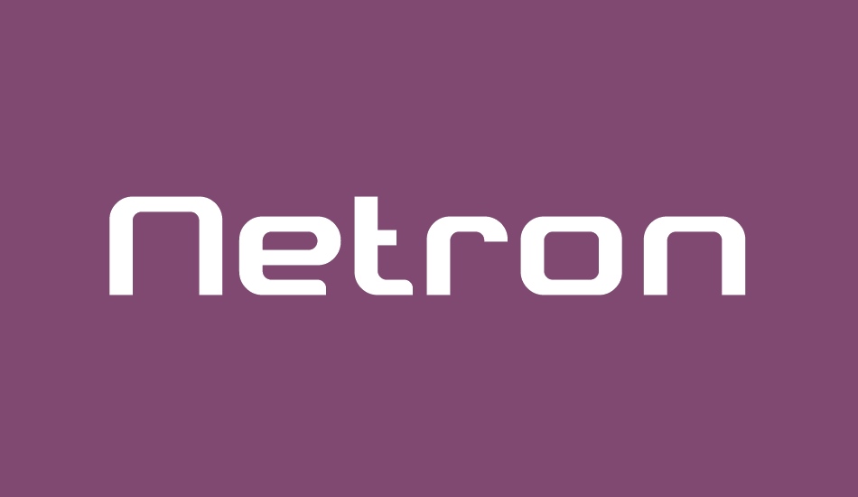 Netron free font