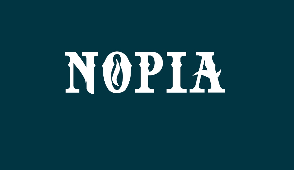 Nopia free font