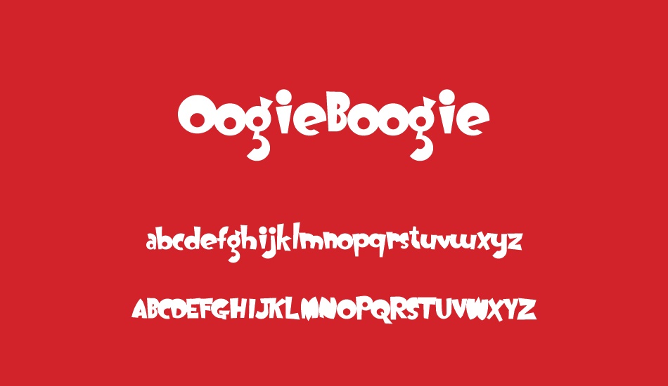 Oogie Boogie free font