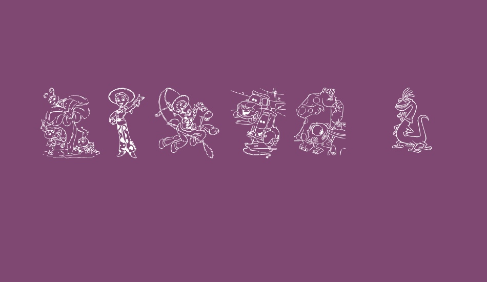 Pixar 1 free font