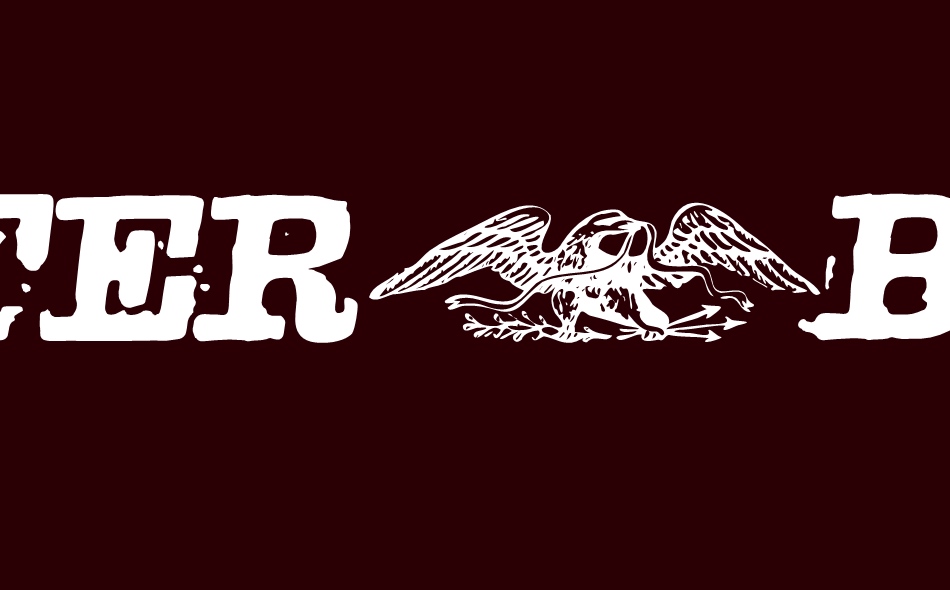 Redwater Banker free font