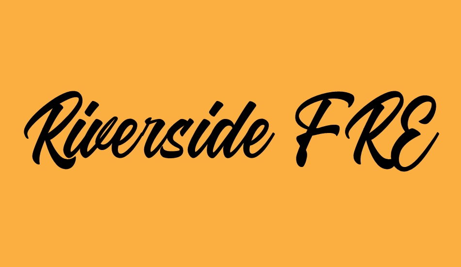 Riverside FREE Font free font