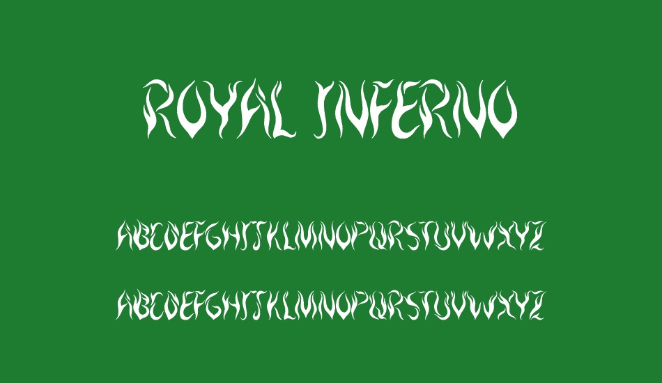 Royal Inferno free font