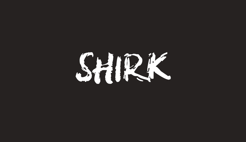 Shirk free font