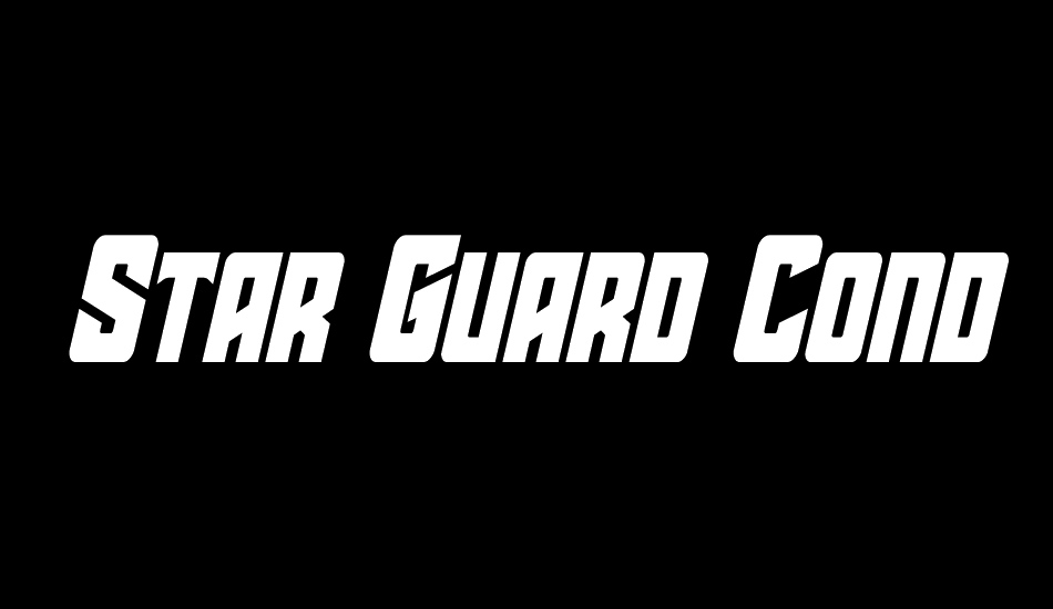 Star Guard free font