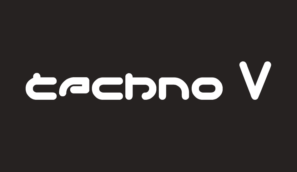 Techno Various free font