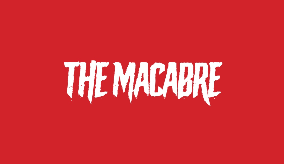 The Macabre free font