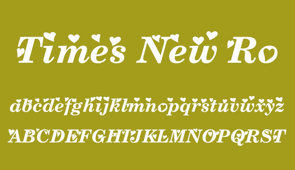 Times New Romance free font