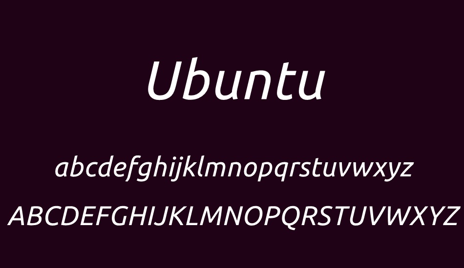 Ubuntu Free Font