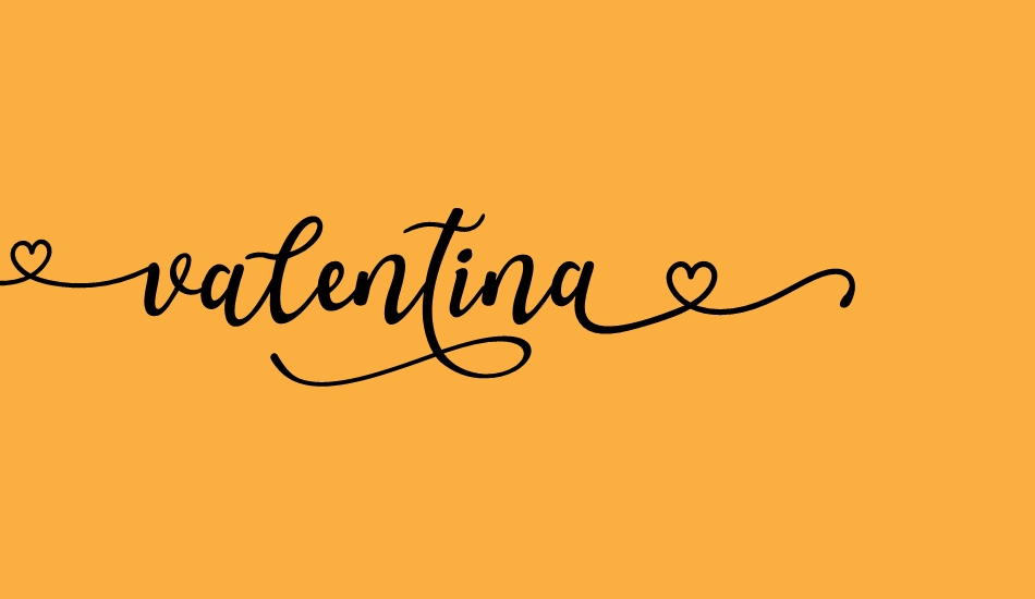 Valentina free font