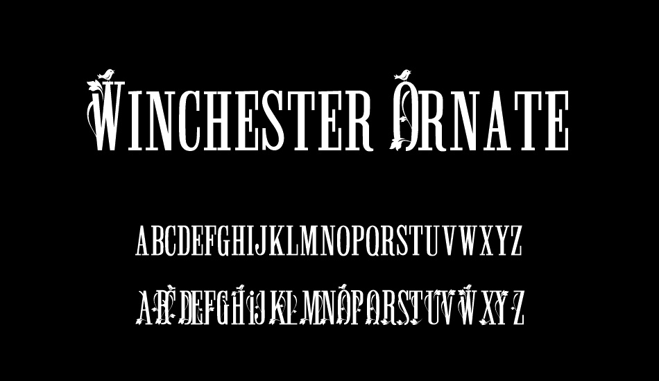 Winchester Font Family free font