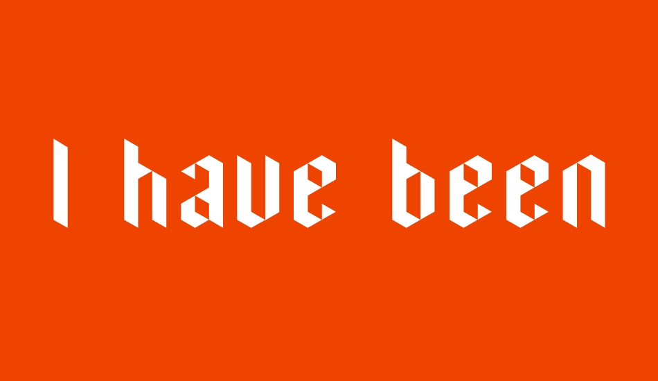 I Have Been Waiting Free Font